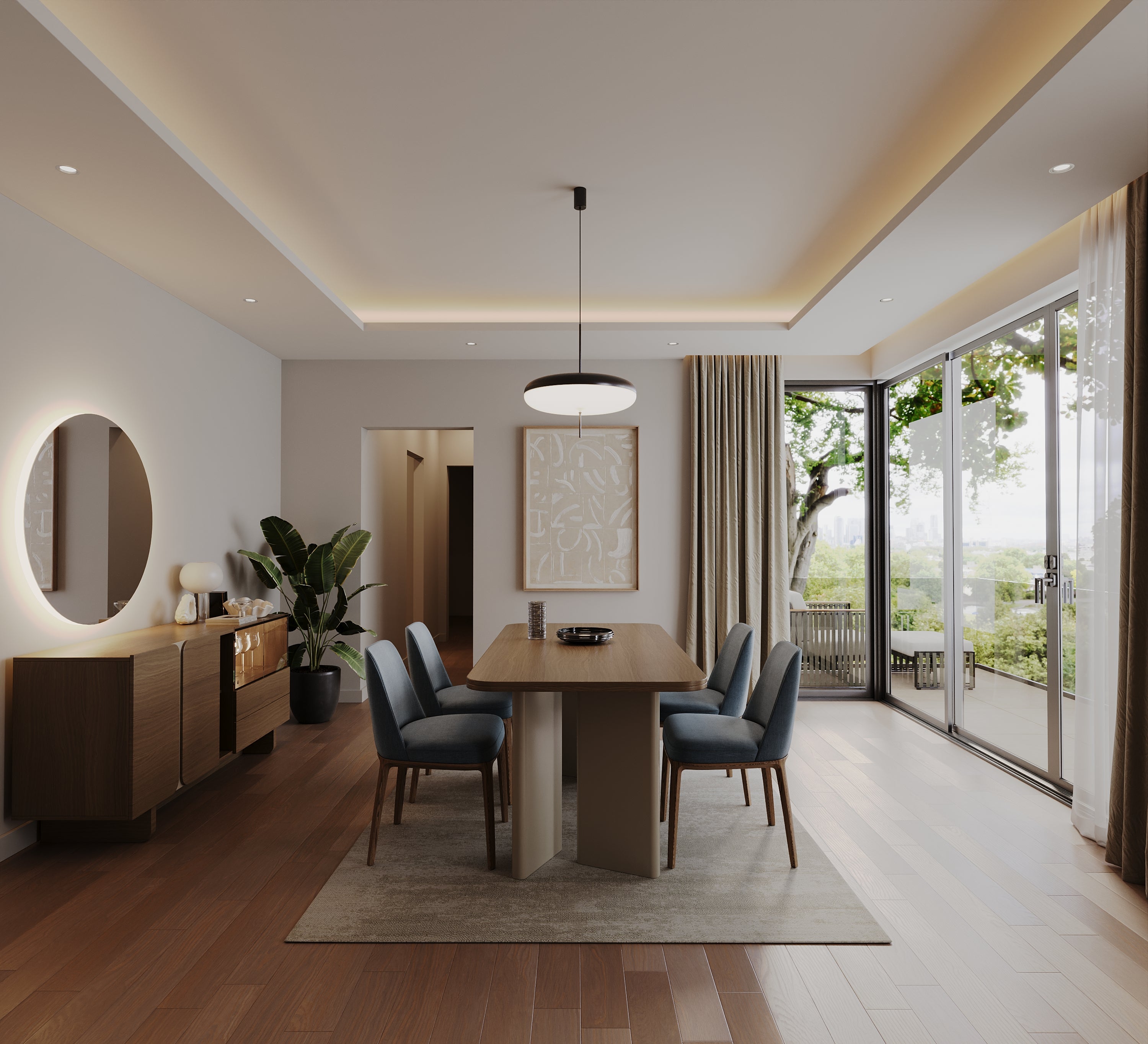 Monaco Dining Room – ARAFA Interiors